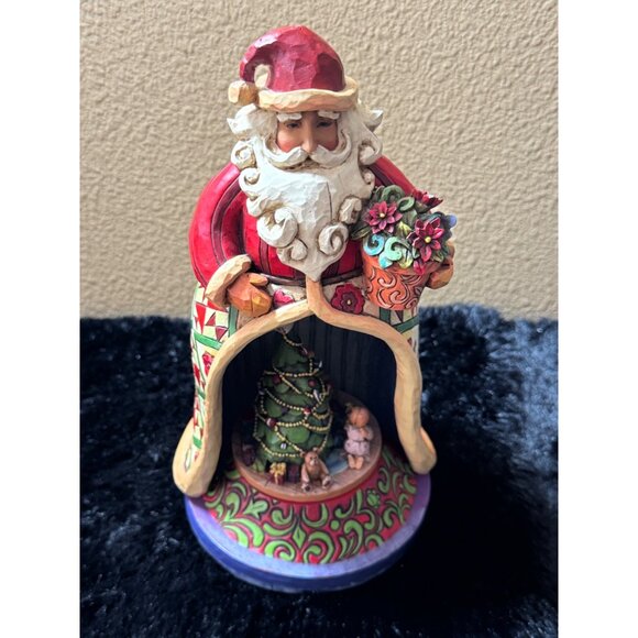 Jim Shore | Holiday | Jim Shore Santa Claus Figurine Music Box ...